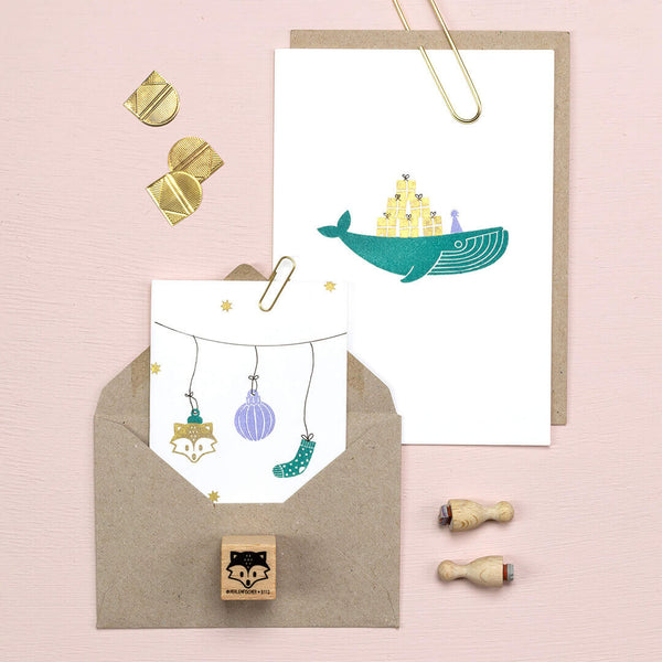 Stamp | Sock with dots