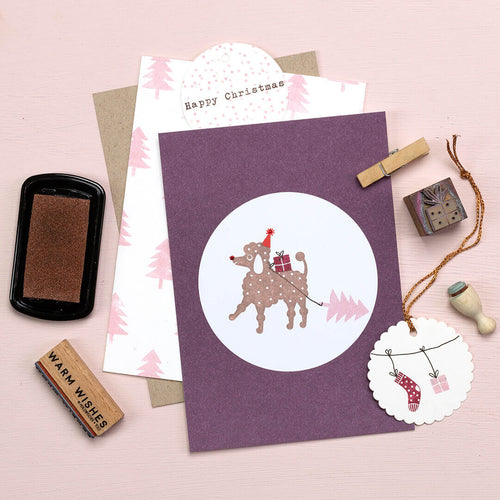 Stamp | Sock with dots