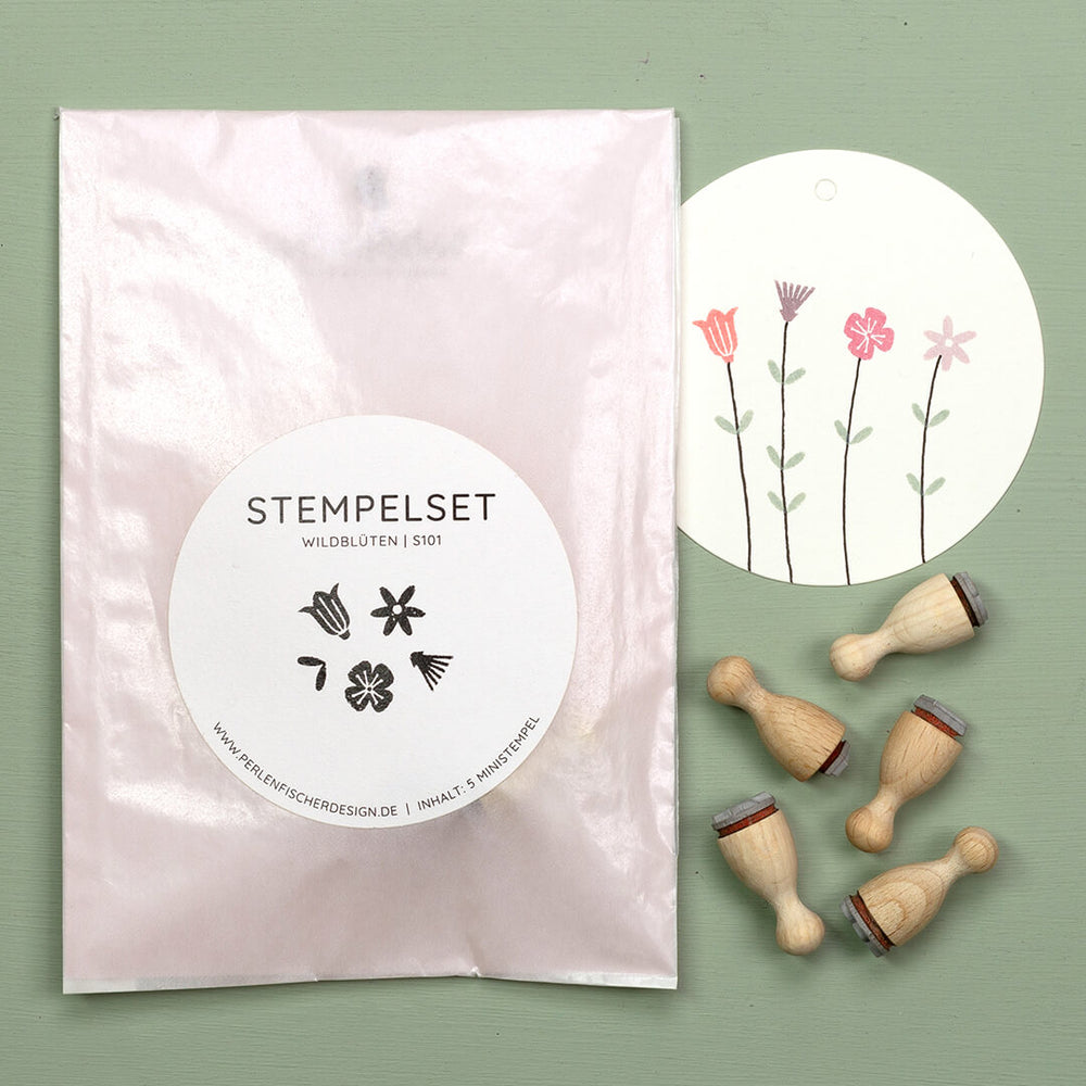 Blumenstempel & Blätter Stempel - für deine floralen Karten